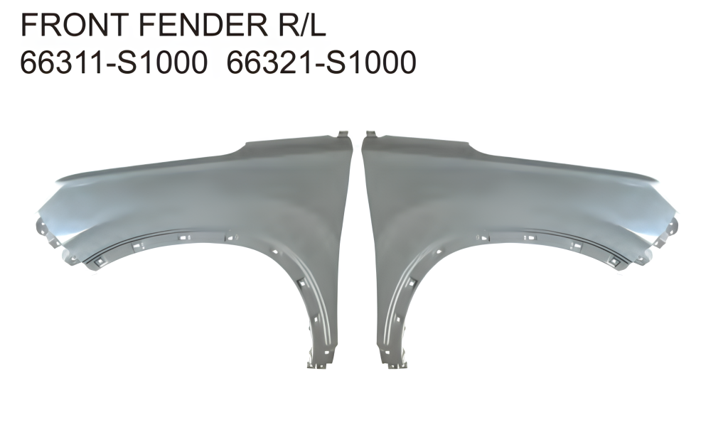 For HYUNDAI SANTAFE 19 FRONT FENDER R L 66311 S1000 66321 S1000 High ...