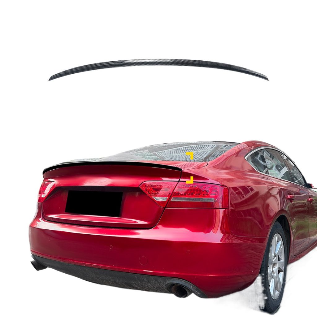 RS5 Style Rear Spoiler Wing for Audi A5 8T Sportback 4-Door (2007-2016 ...