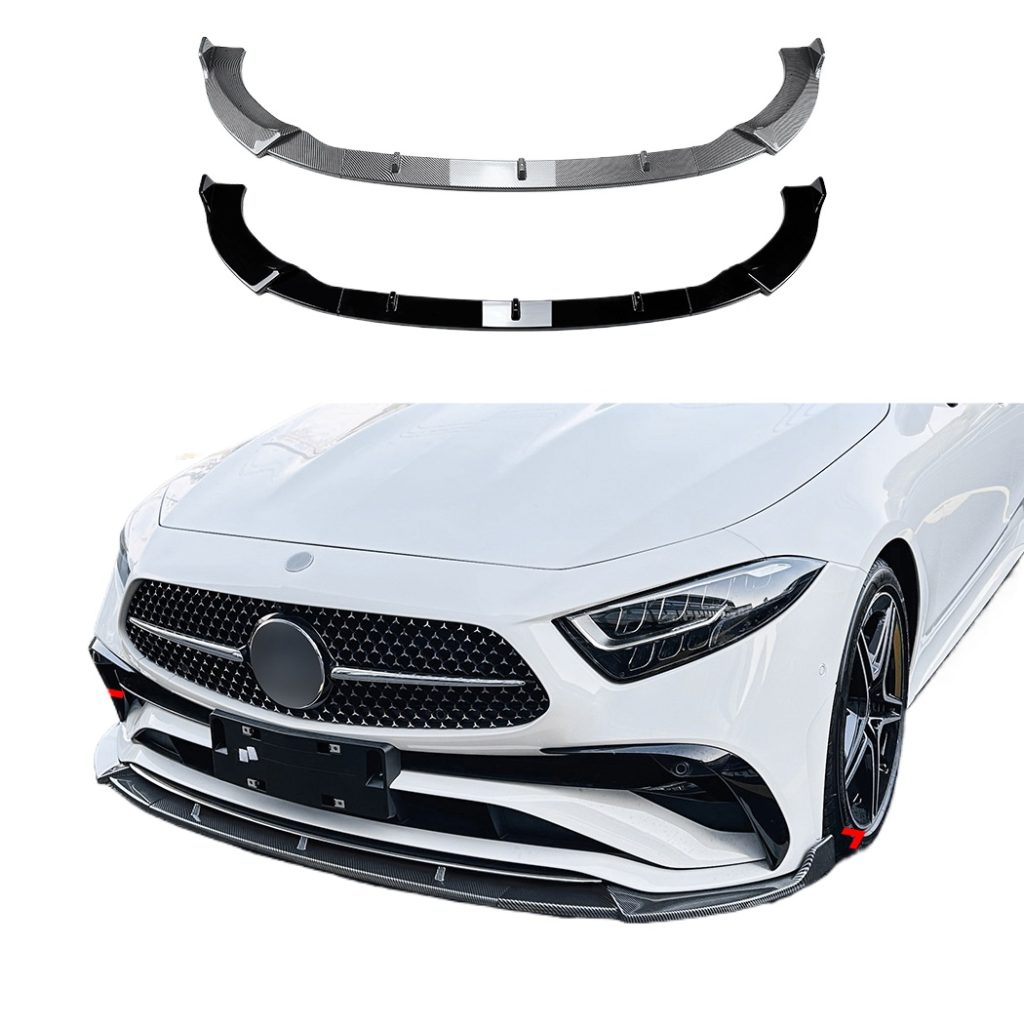 Front Bumper Lip Spoiler Splitter Body Kit for Mercedes-Benz CLS C257 ...