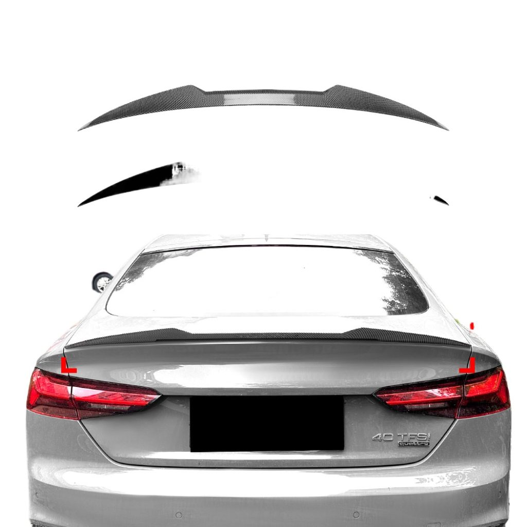 M4 Style Rear Spoiler Wing for Audi A5 F5 Sportback 4-Door 2017-2024 ...