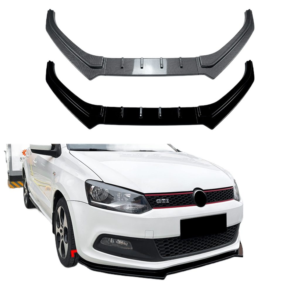 Front Bumper Lip Spoiler Splitter for Volkswagen VW Polo MK5 6R GTI ...