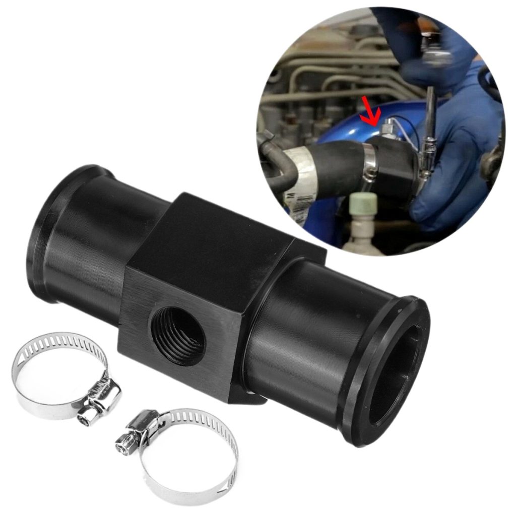 Aluminum Coolant Temperature Sensor Adapter Joint Pipe 16mm 20mm for ...