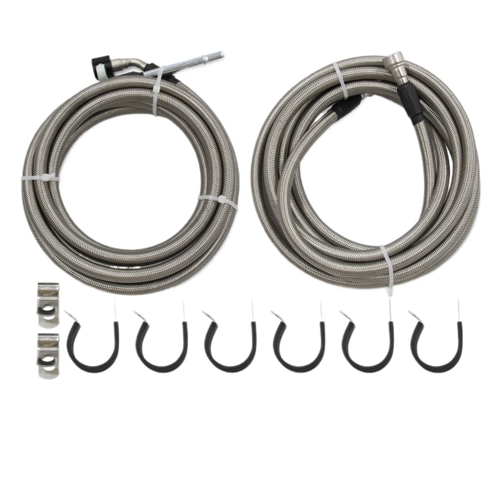 Braided Stainless Steel Fuel Line Kit for Chevrolet Cobalt, HHR ...
