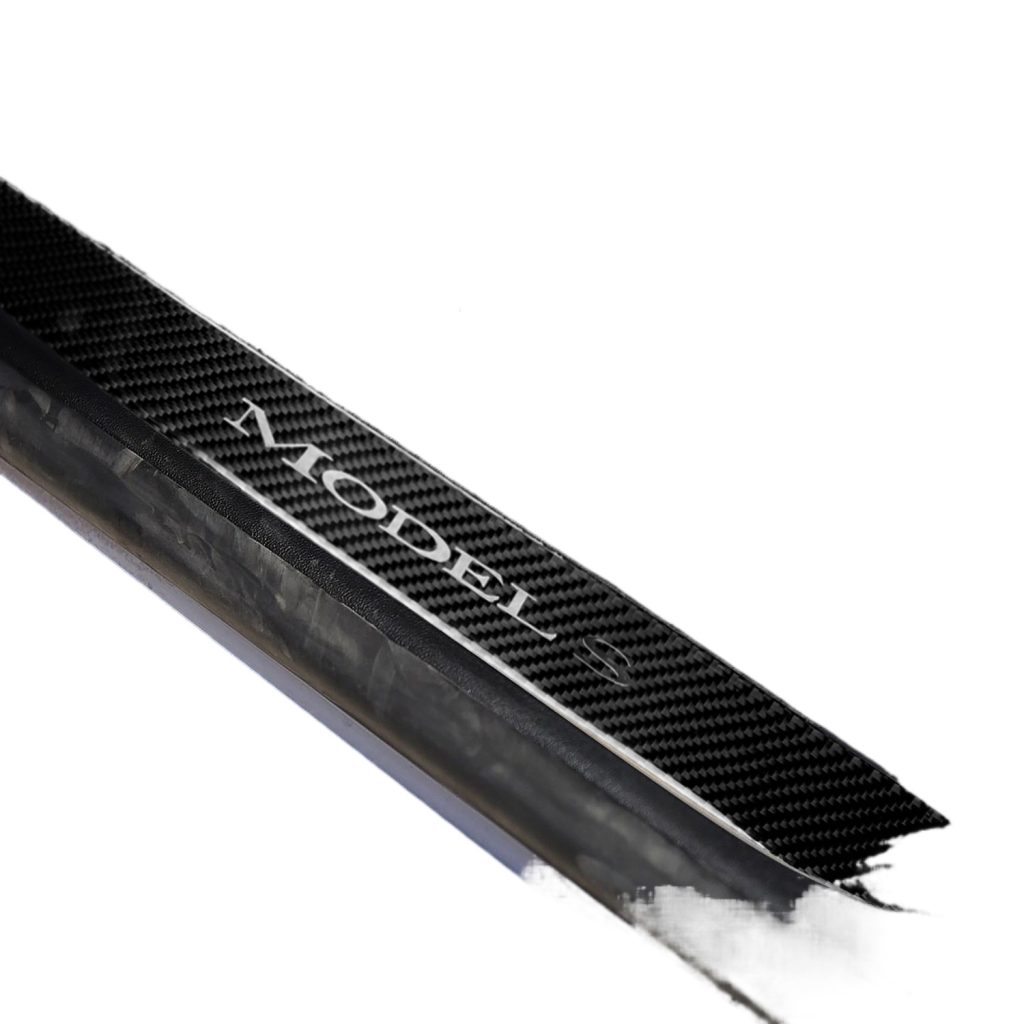Carbon Fiber Door Sill Scuff Plate Trim for Tesla Model S – TeslGo