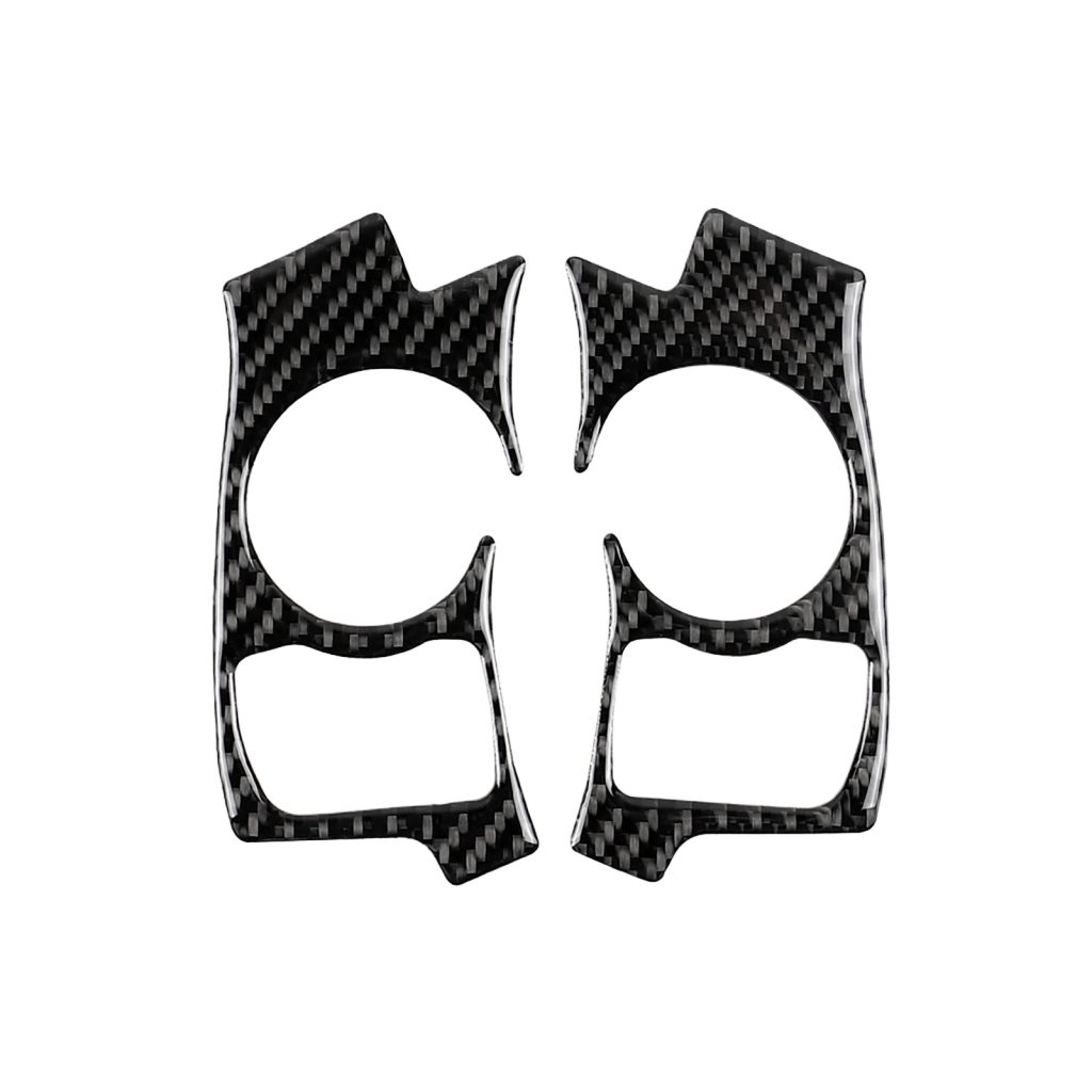 Carbon Fiber Steering Wheel Button Trim B-Style for Lexus IS Interior ...